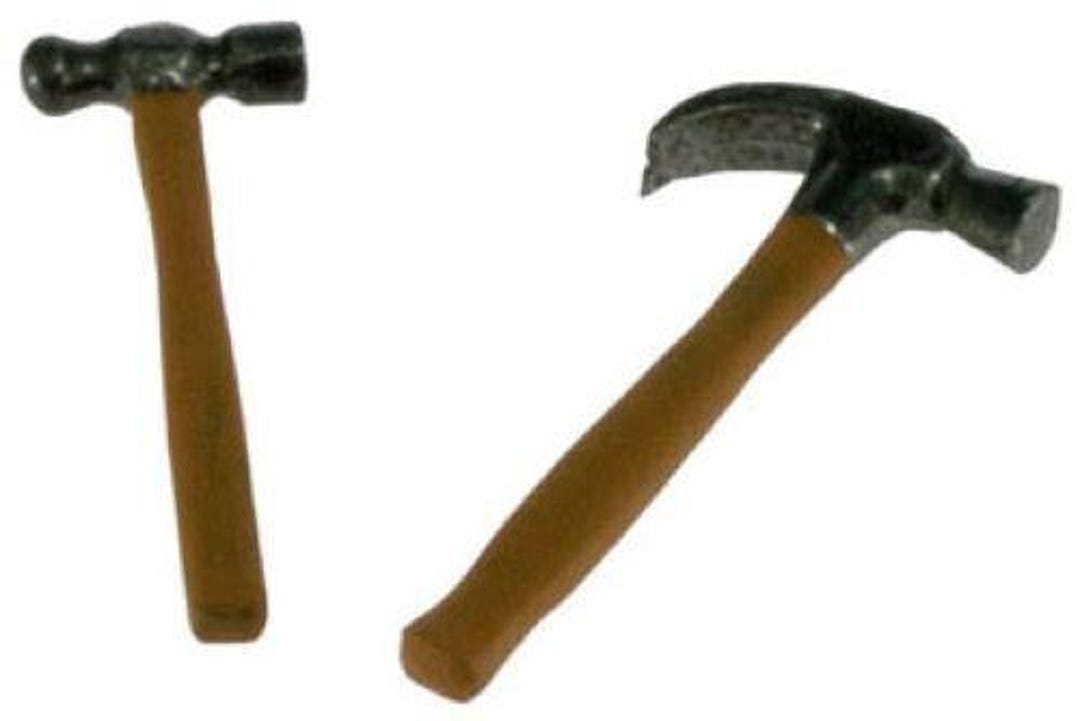 Dollhouse Miniature Hammer Set - Etsy