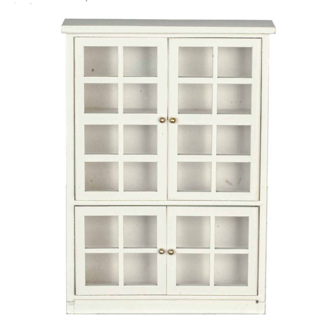 Dollhouse Miniature White Wall Cabinet - Etsy