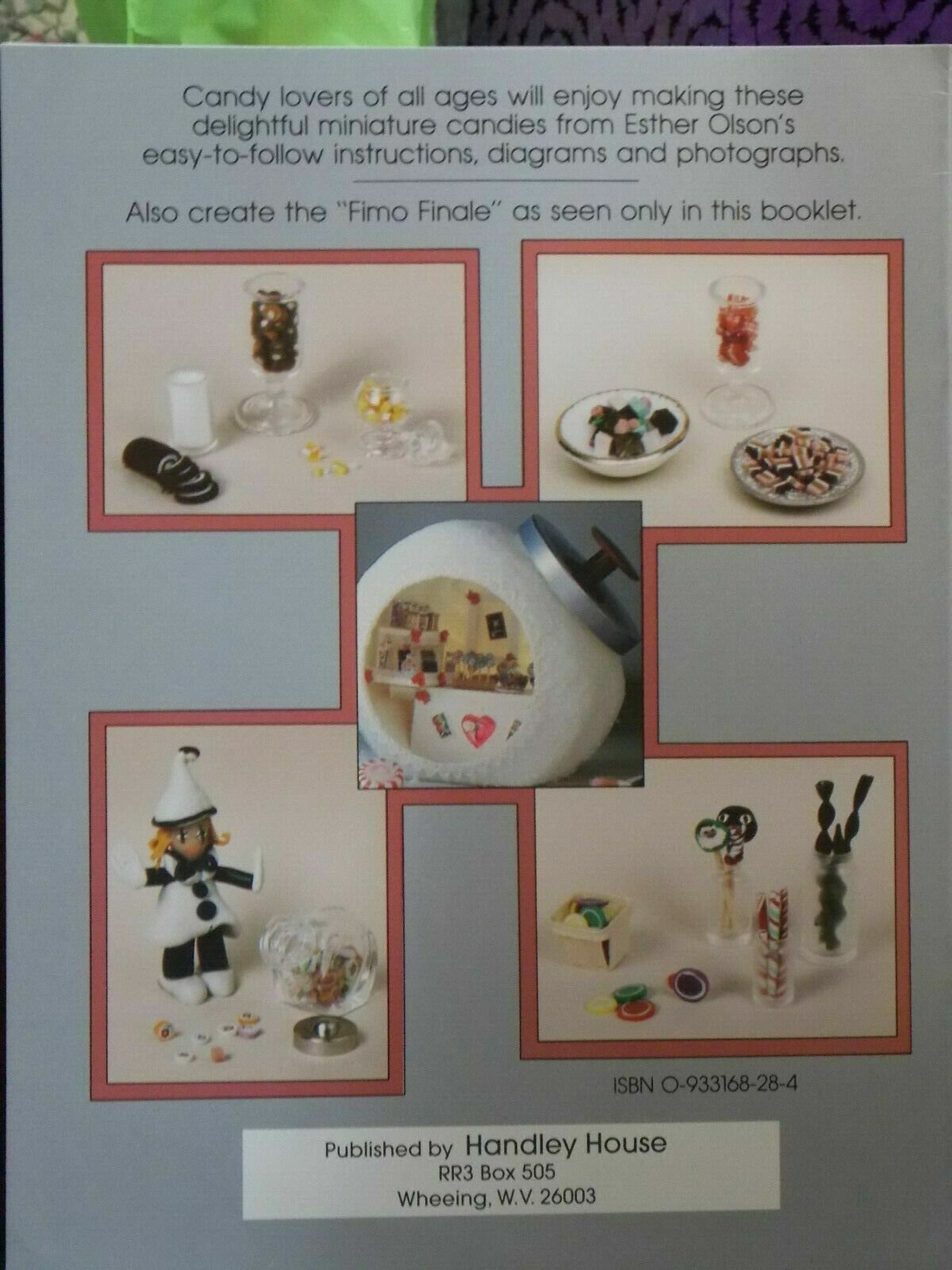 Dollhouse Miniature Book: Fimo Sweets - Etsy