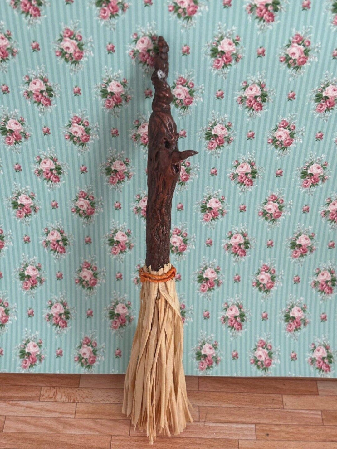 Dollhouse Miniature Spooky Broom Handcrafted - Etsy