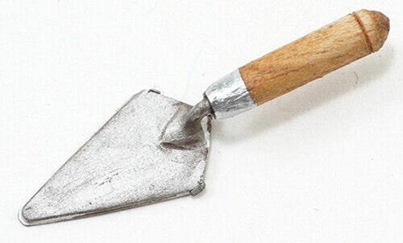 Dollhouse Miniature Brick Trowel by Sir Thomas Thumb Etsy