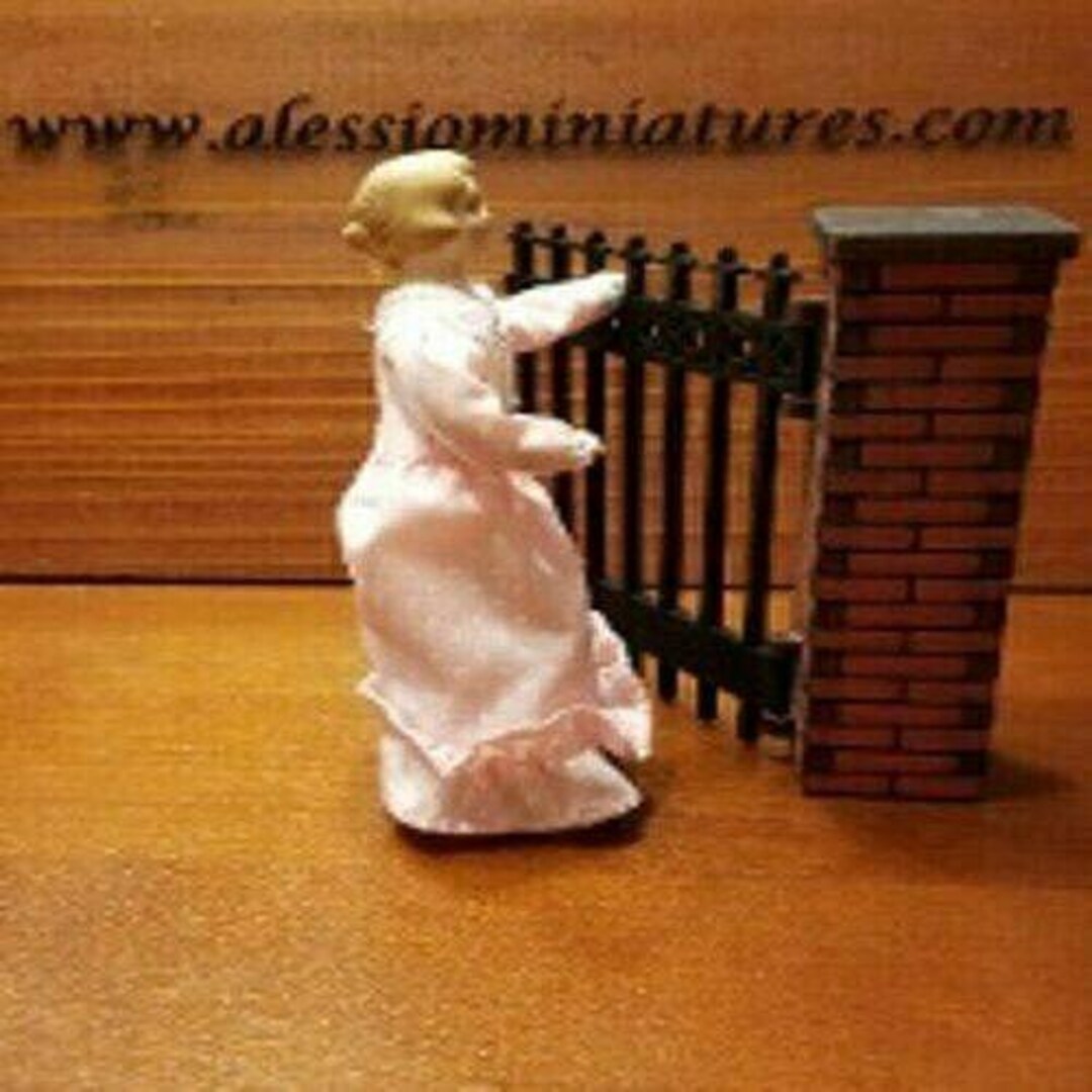 Dollhouse Miniature 4" Single Gate - Etsy