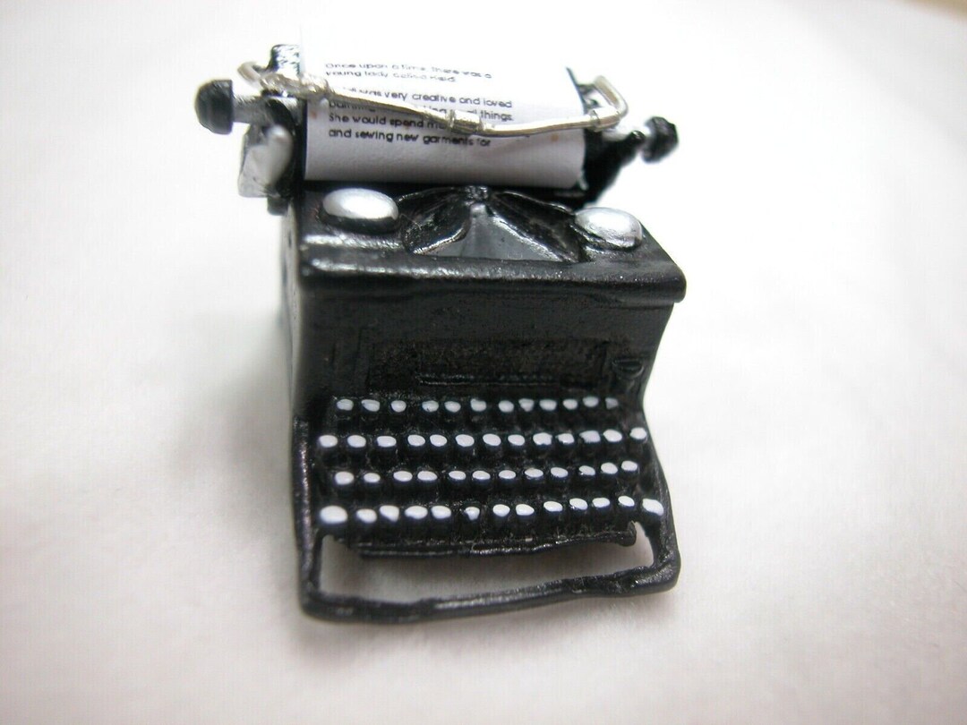 Heidi Ott Dollhouse Miniature 1:12 Scale Typewriter - Etsy