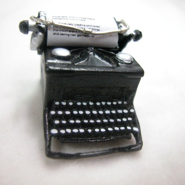 Miniature Typewriter - Etsy