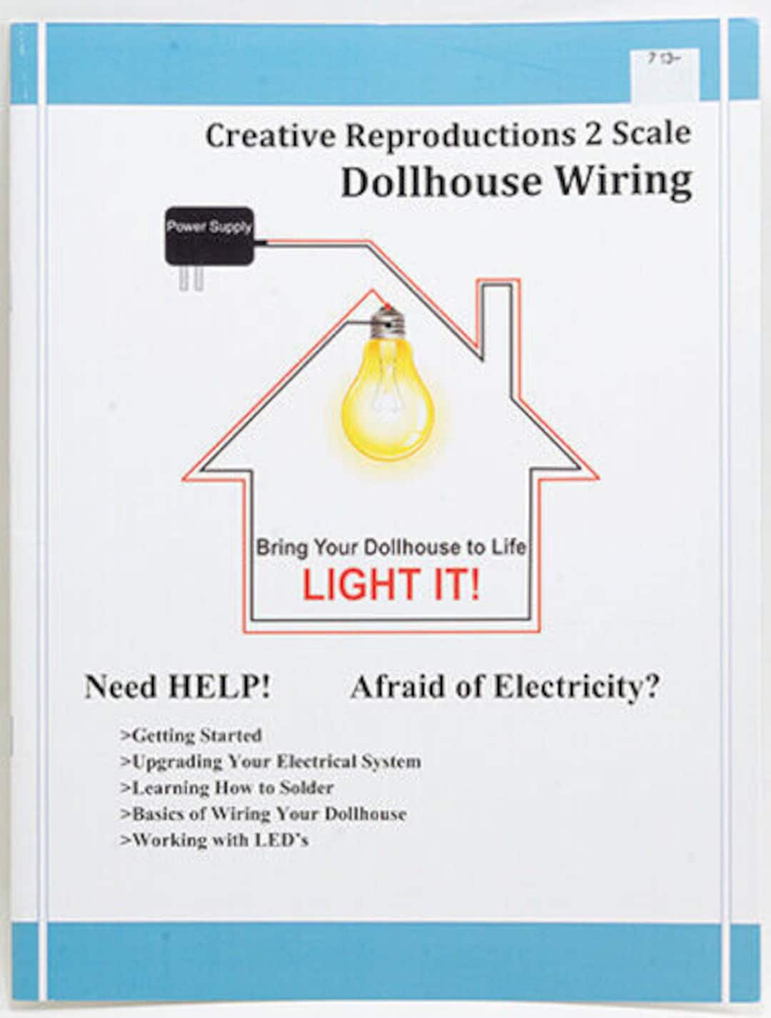 Dollhouse Electrical Wiring Booklet - Etsy