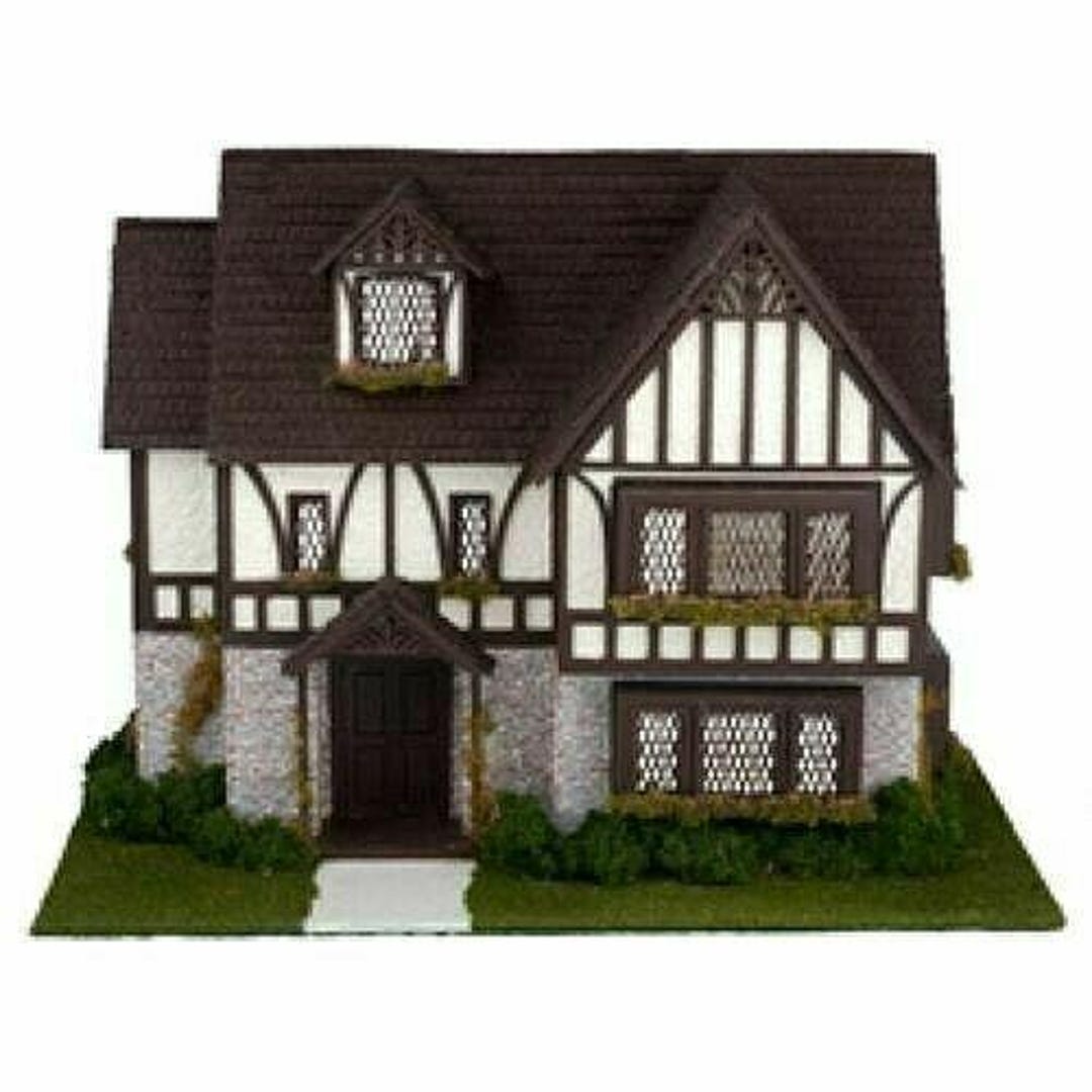 Quarter Inch Scale Tudor Style House Complete Kit - Etsy