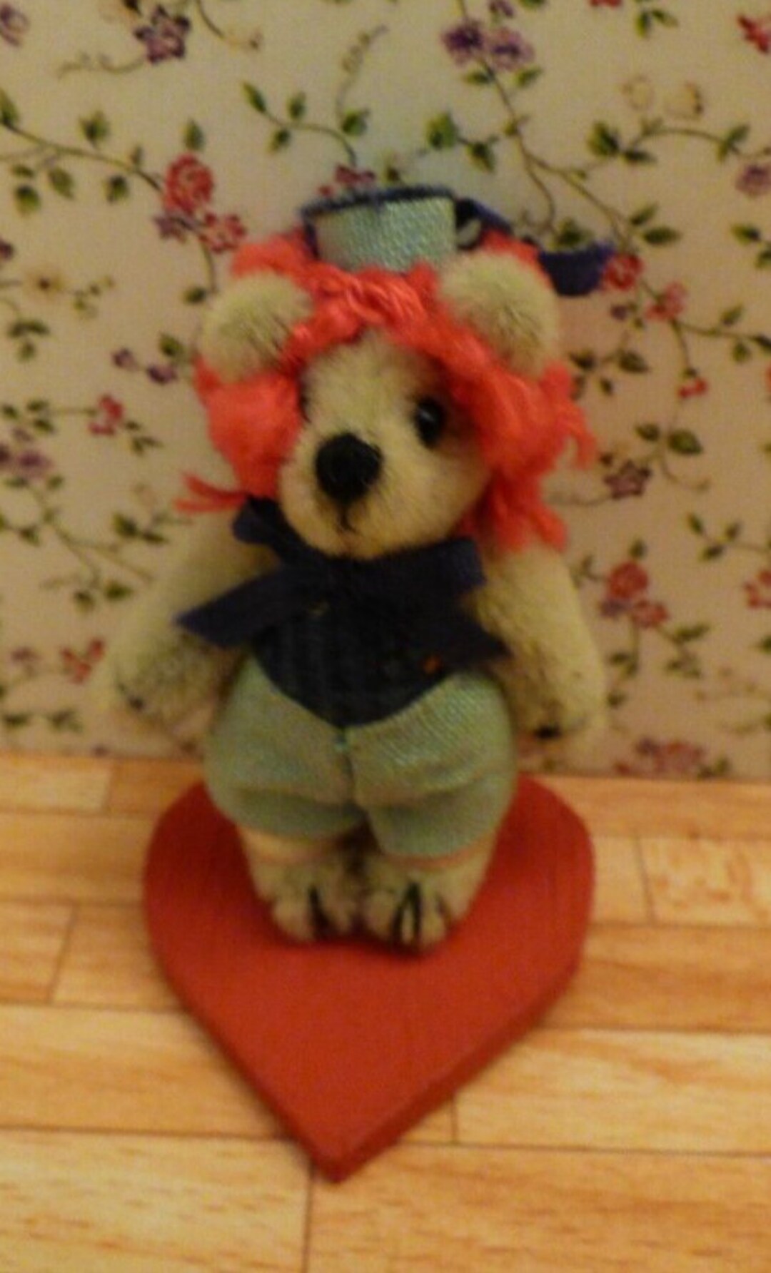 World of Miniature Bear - Andy Bear - for Dollhouse or Collection - Etsy