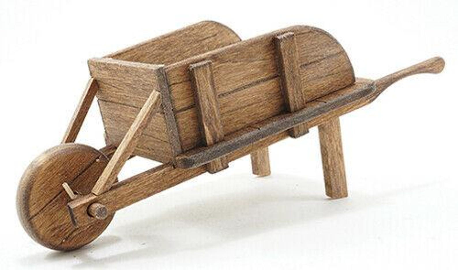 Dollhouse Miniature Wheelbarrow by Sir Thomas Thumb - Etsy