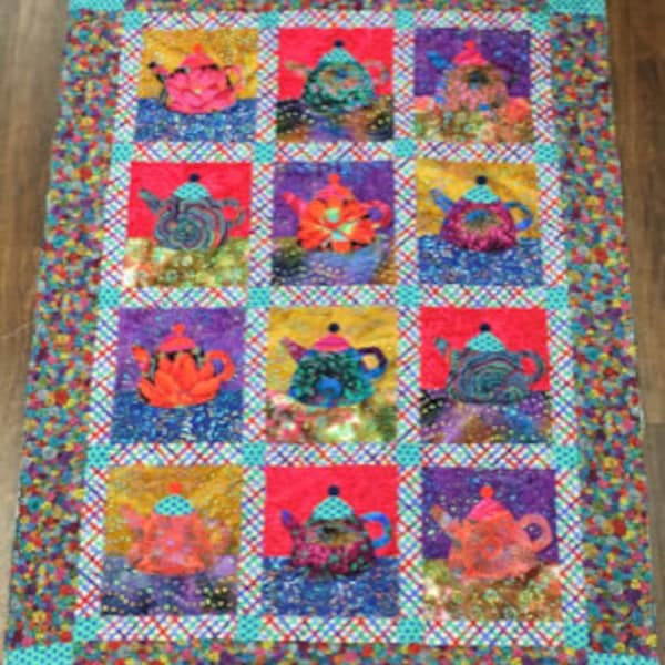 Teapot Quilt - Etsy
