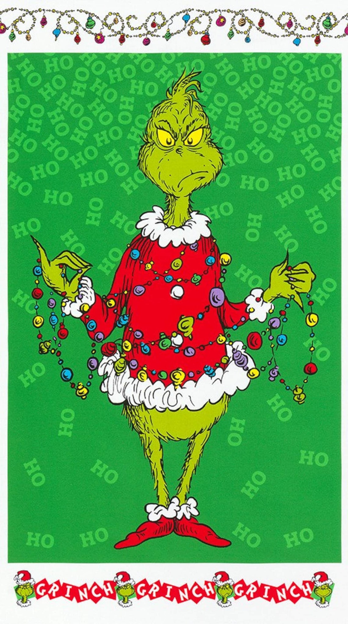 Dr Seuss' How the Grinch Stole Christmas Quilt Kit - Etsy