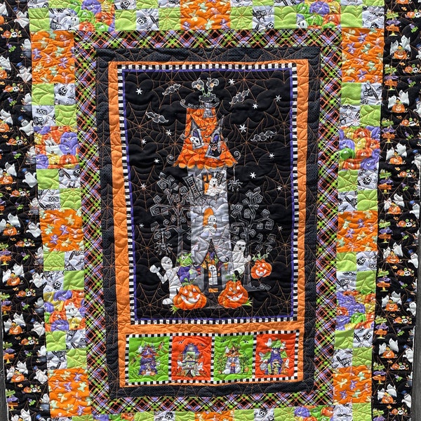 Halloween Quilt Kit - Etsy