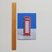 Telephone Box Card, Telephone Booth Card, Red Phone Booth Card, Vintage ...