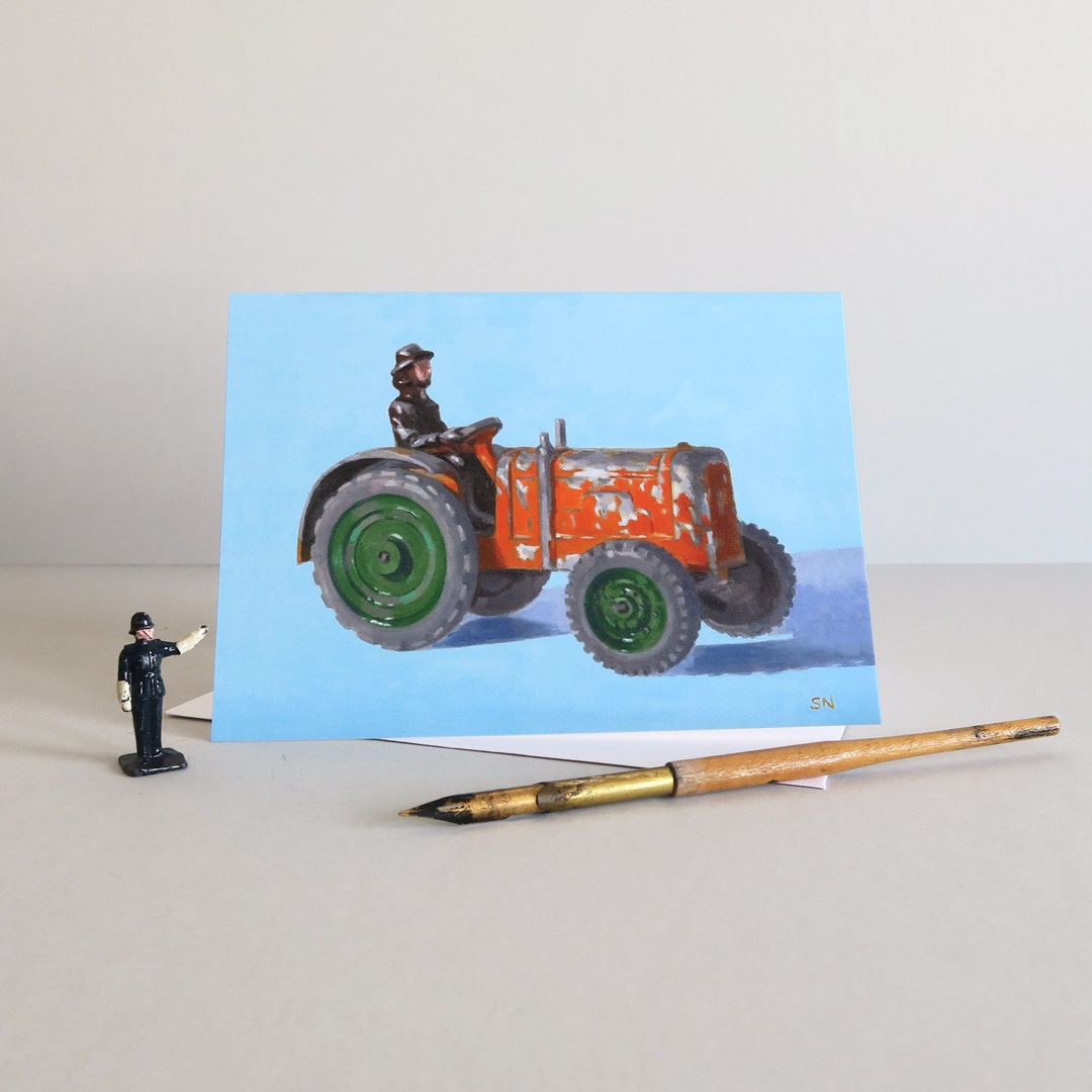 Charbens Tractor Card, Farm Tractor Card, Toy Tractor Card, Vintage ...
