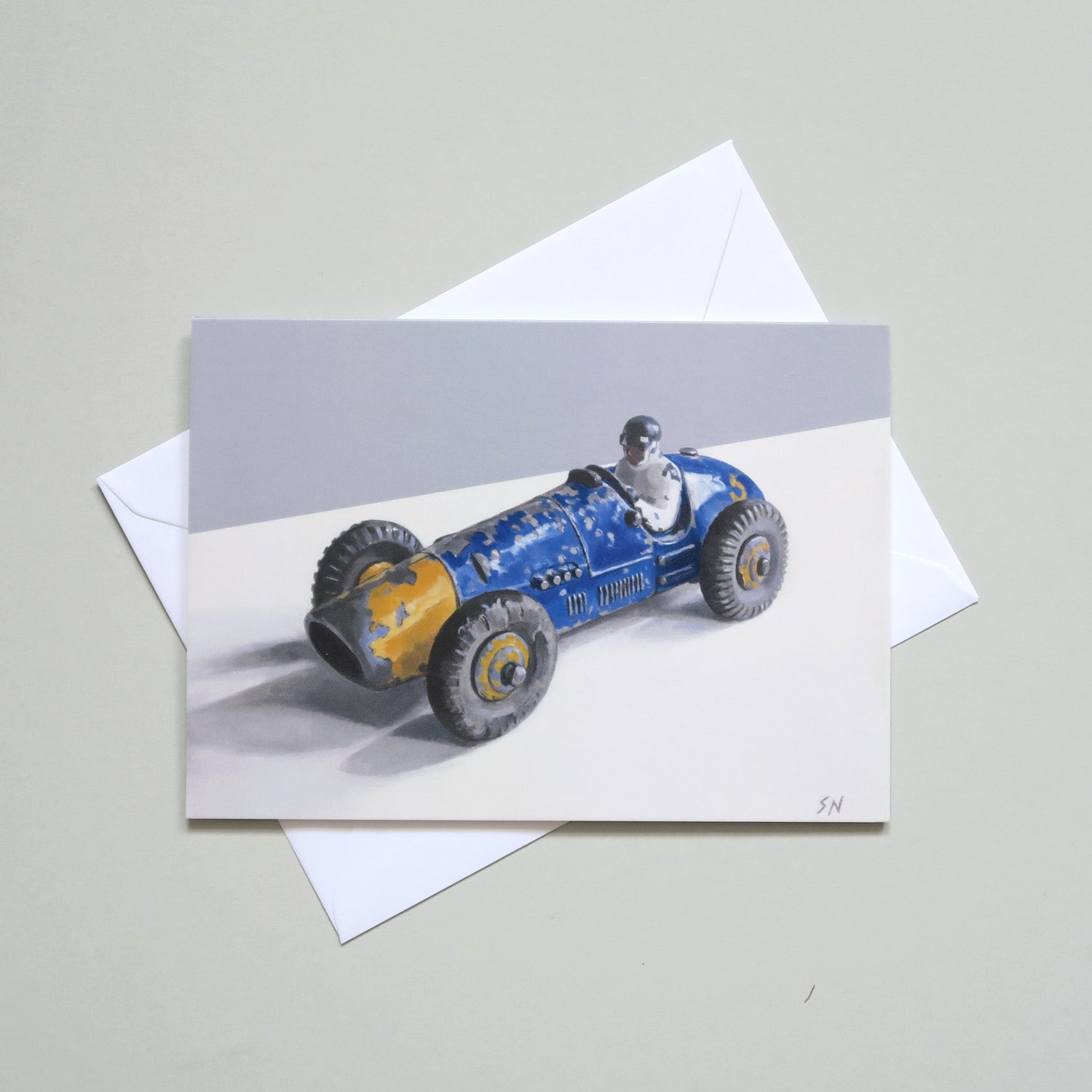 Dinky Ferrari Card, Classic Car Card, Racing Car Card, Dinky Toys Card ...