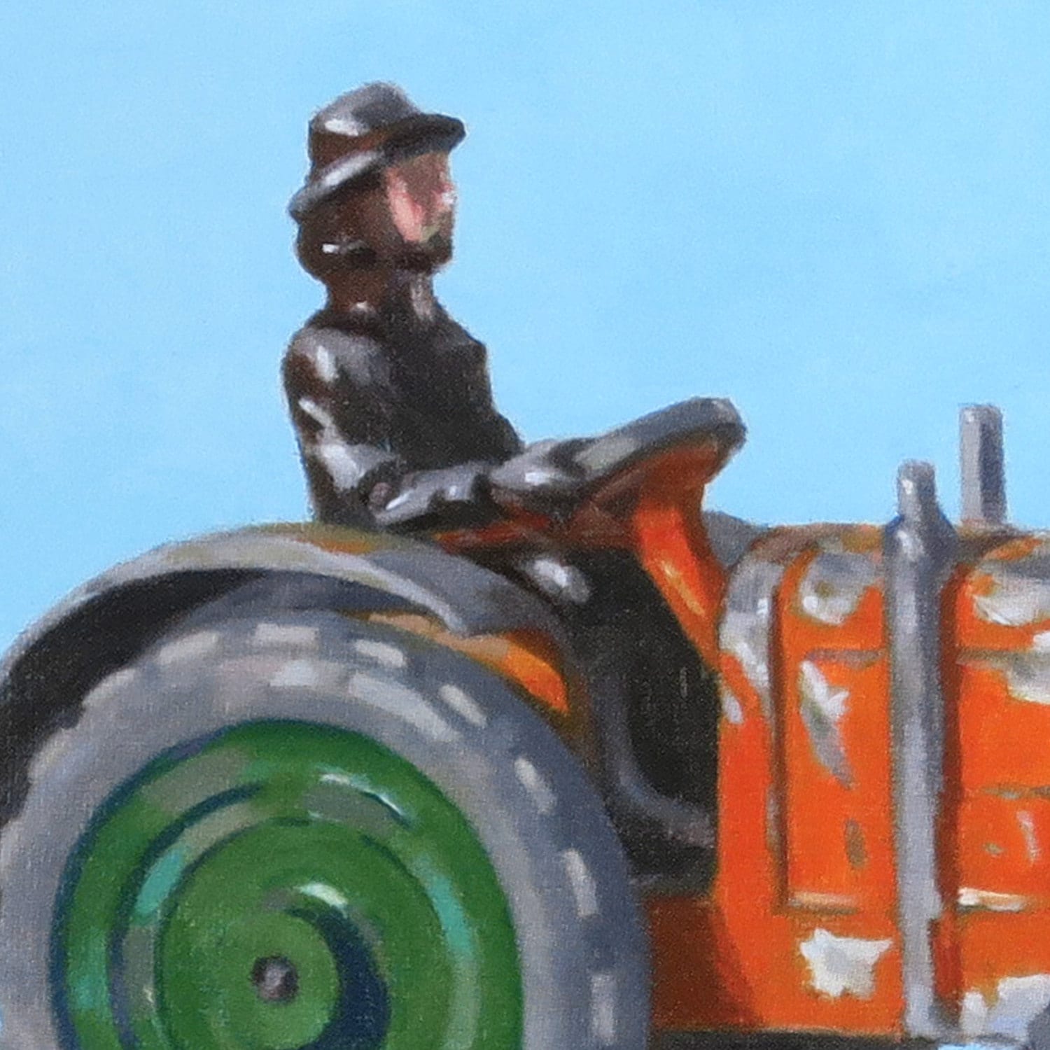 Charbens Tractor Card, Farm Tractor Card, Toy Tractor Card, Vintage ...