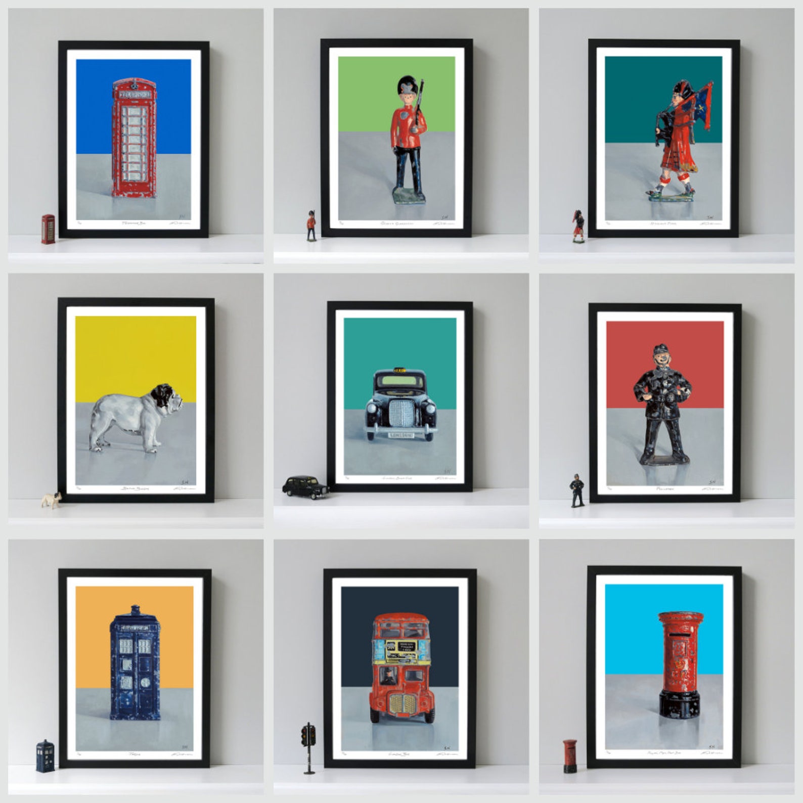 Policeman, Fine Art Print, Police Officer Gifts, British Bobby, Police ...