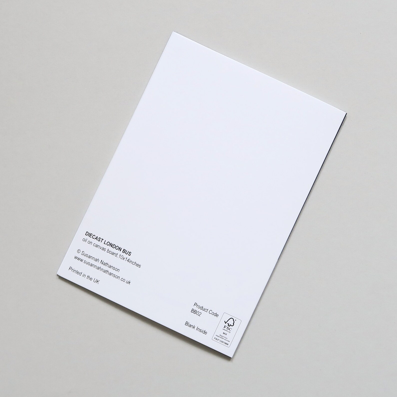 Red Bus Card, London Bus Card, Double Decker Bus, London Cards, London ...