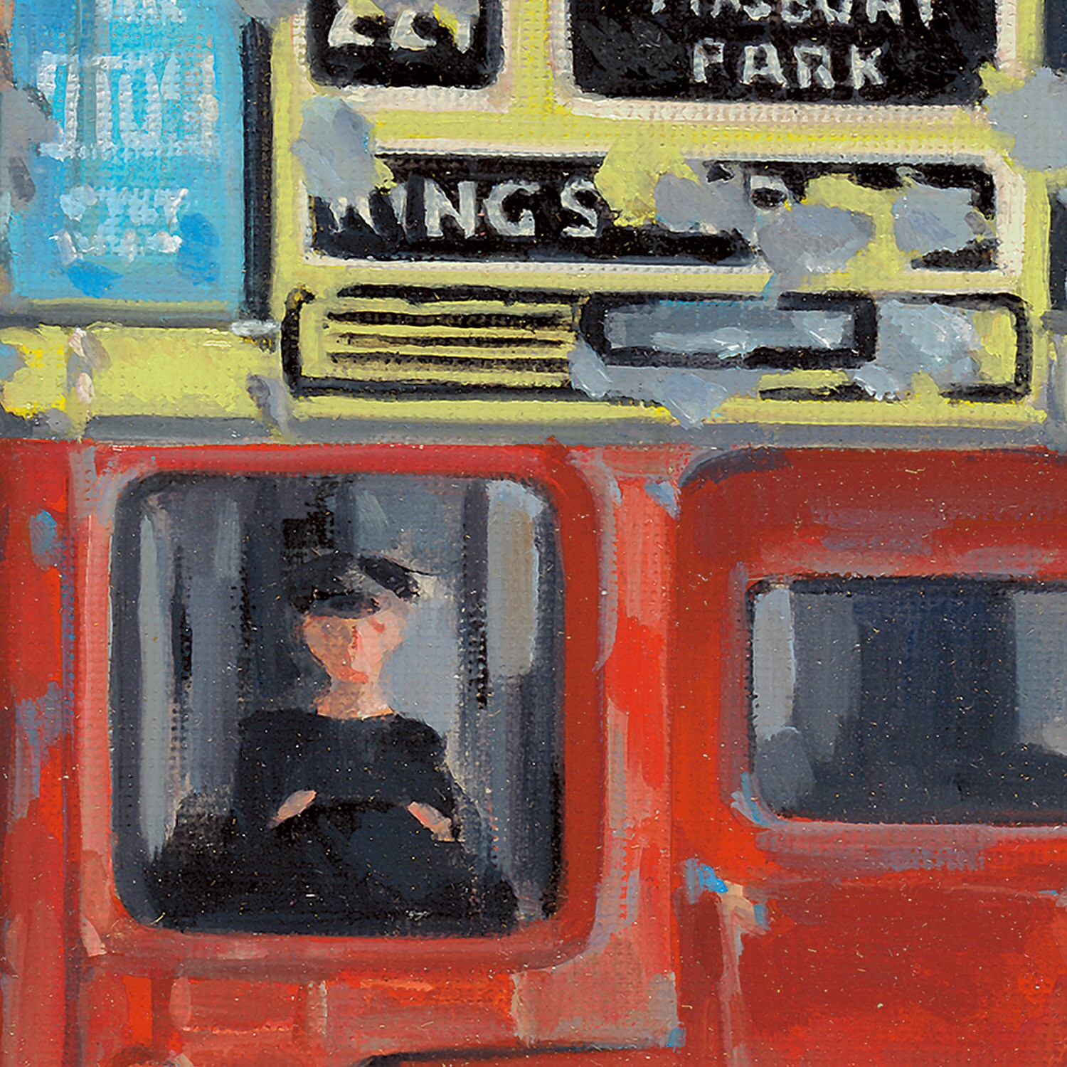 Red Bus Print London Bus Print London Art Print London - Etsy Denmark
