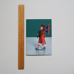 Scottish Piper Card, Scottish Bagpiper Card, Bagpipes, Scottish Art ...