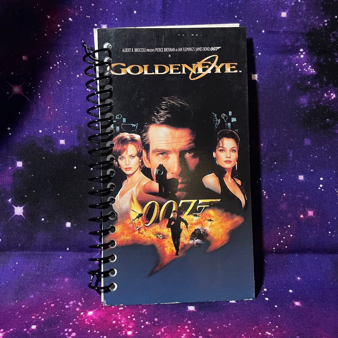 Goldeneye VHS Notebook - Etsy