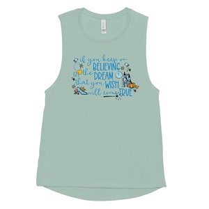 Rundisney Cinderella Muscle Tank Disney Princess Half Marathon - Etsy