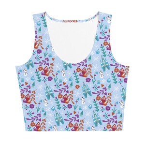 Frozen Crop Top Anna and Elsa Sisters Frozen Shirt Disney Shirt Disney ...