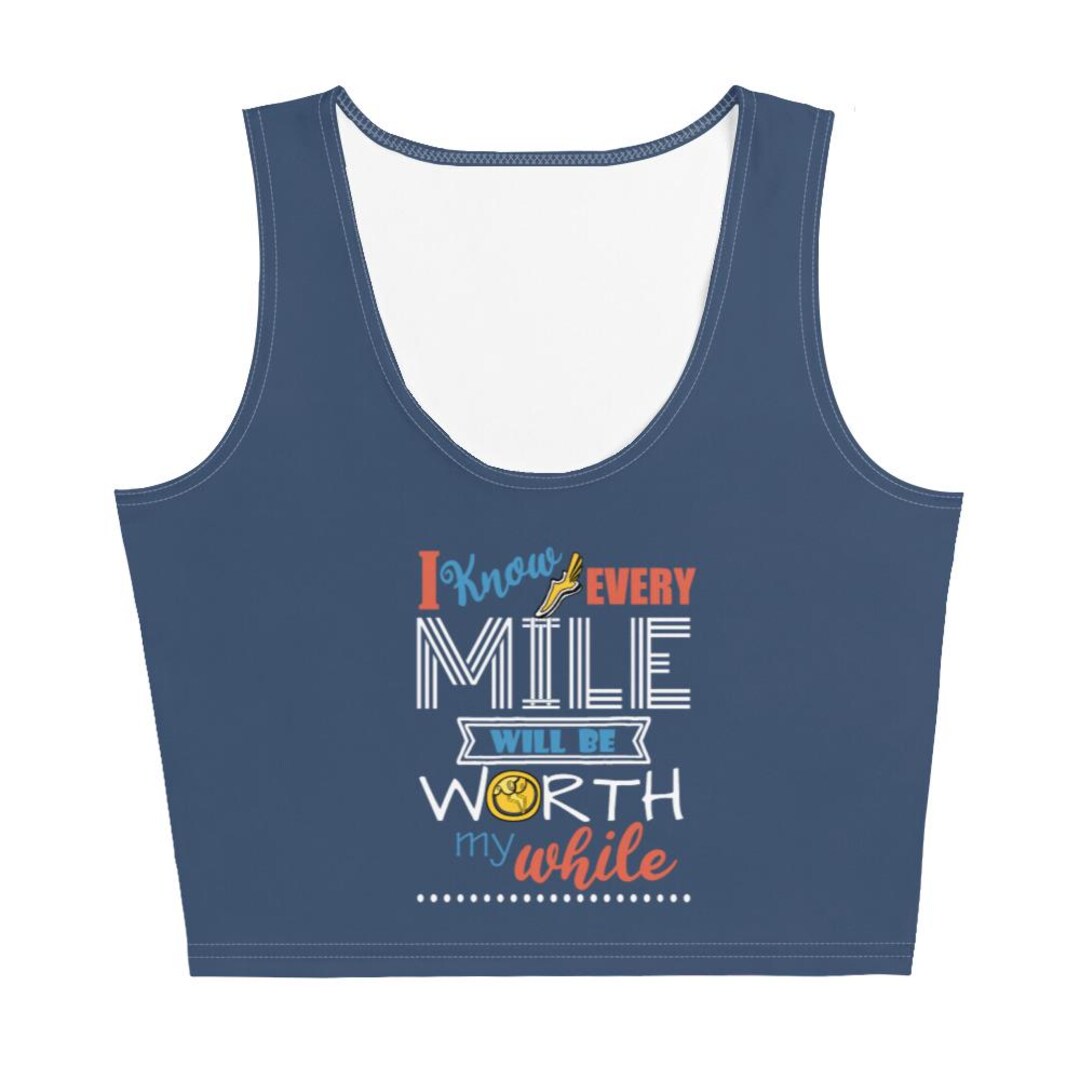 Hercules Disney Crop Top Run Disney, Every Mile is Worth My While ...
