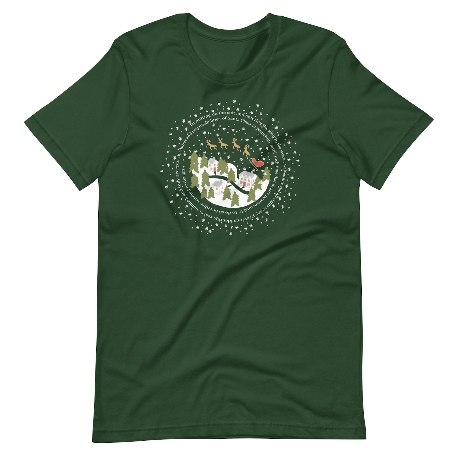 The Santa Clause Snowglobe T-shirt Disney Christmas Unisex T-shirt - Etsy