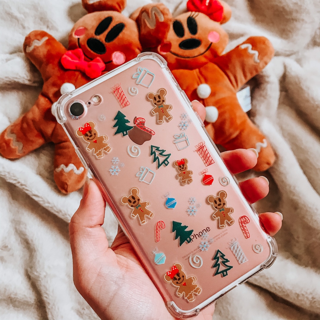 Mickey Gingerbread Phone Case iPhone Case Disney Christmas Phone Case ...