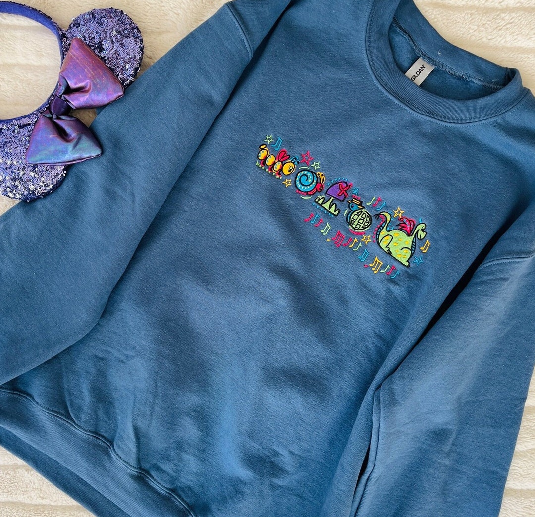 Main Street Electrical Parade Embroidered Sweatshirt, Magic Kingdom - Etsy