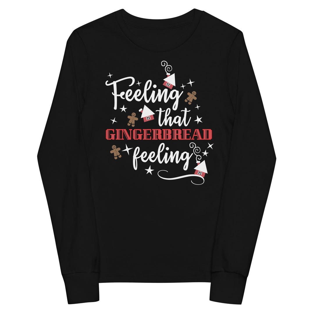Gingerbread Feeling Christmas Kids Shirt: Home Alone Inspired Tee - Etsy