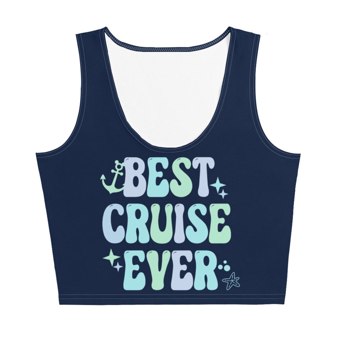 Best Cruise Ever Disney Crop Pastel Cute DCL Cruise Crop Top - Etsy