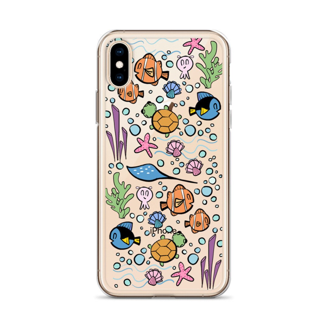 Finding Nemo iPhone Case Disney Phone Case Fish Ocean Disney iPhone ...