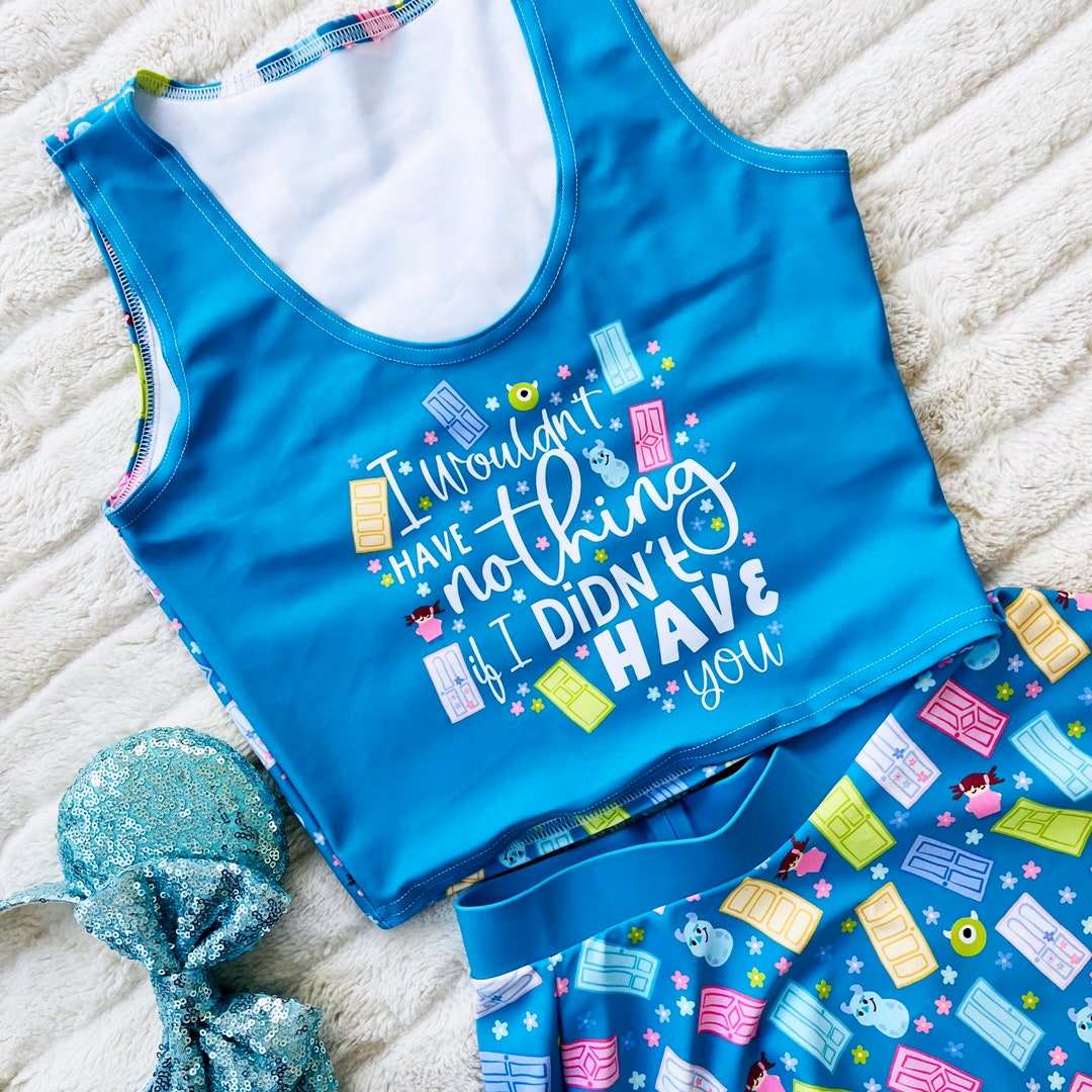 Monster's Inc. Crop Top Disney Crop Top I Wouldn't Have Nothing Disney ...