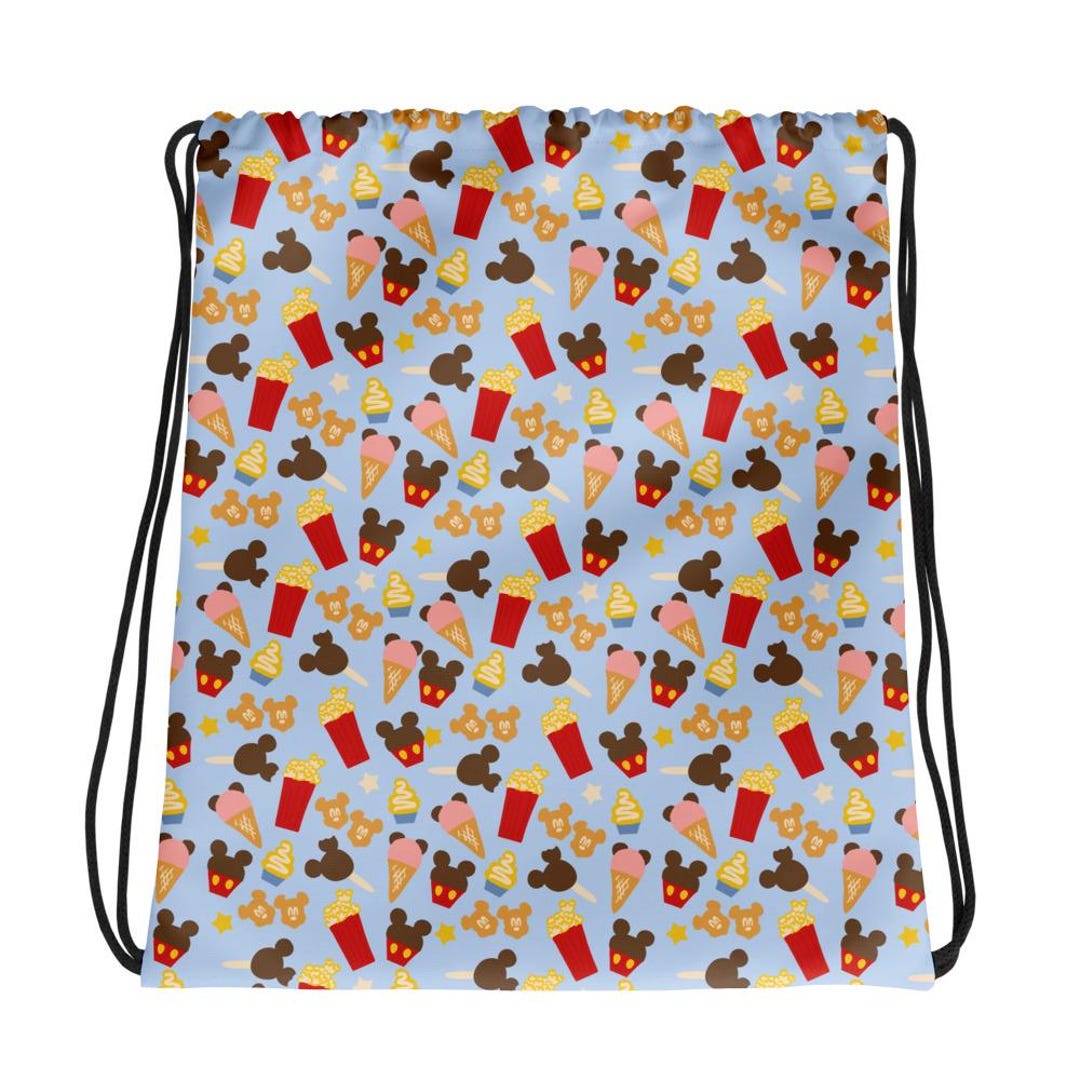 Disney Snacks Backpack Theme Park Snacks Popcorn, Waffles, Dole Whip ...