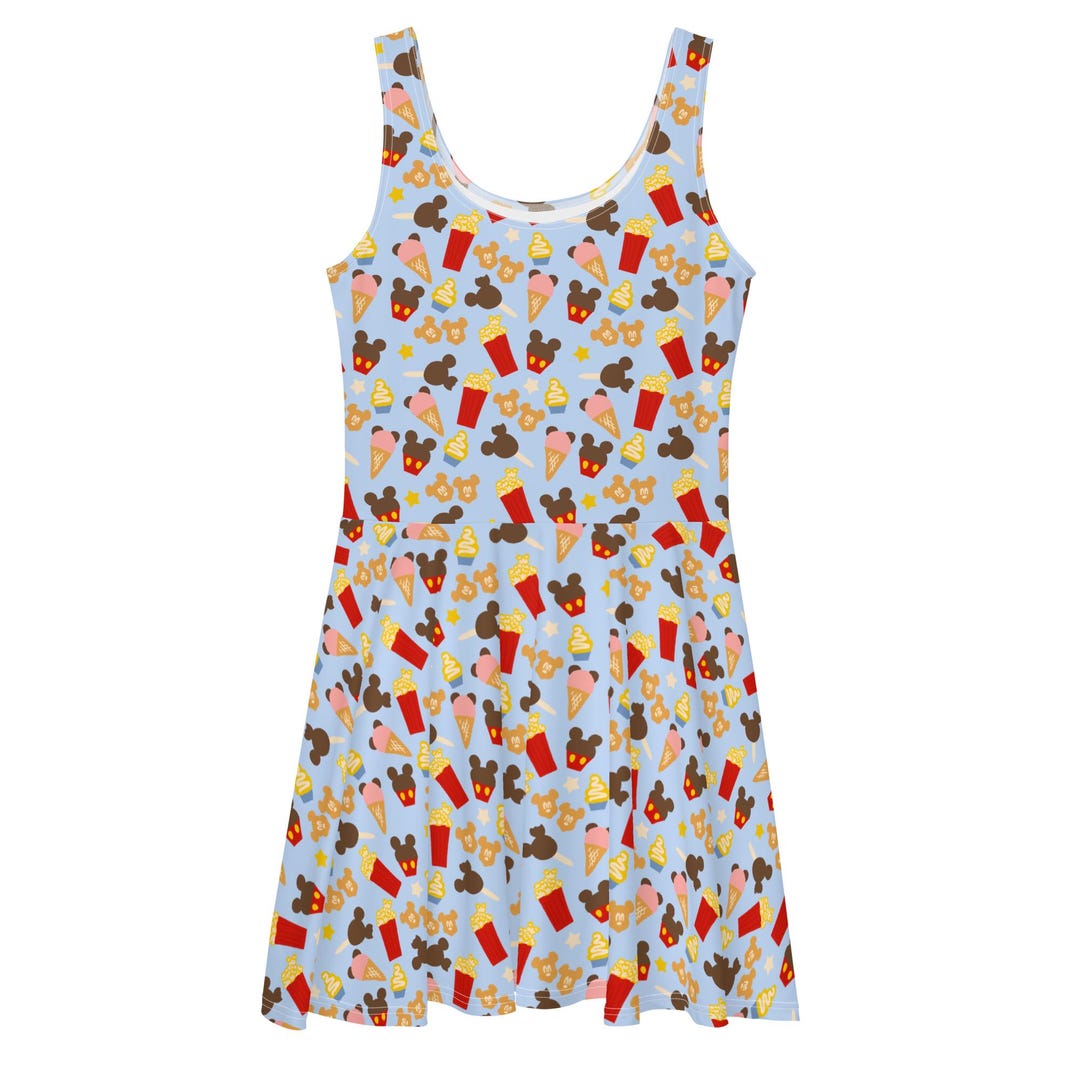 Disney Snacks Dress Theme Park Snacks Popcorn, Waffles, Dole Whip ...