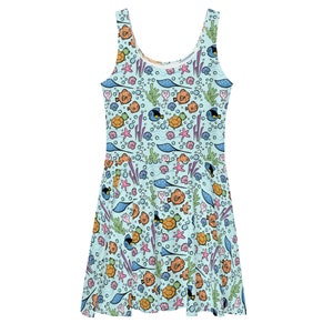 Finding Nemo Dress Disney Skater Dress Just Keep Swimming Ocean Skater ...