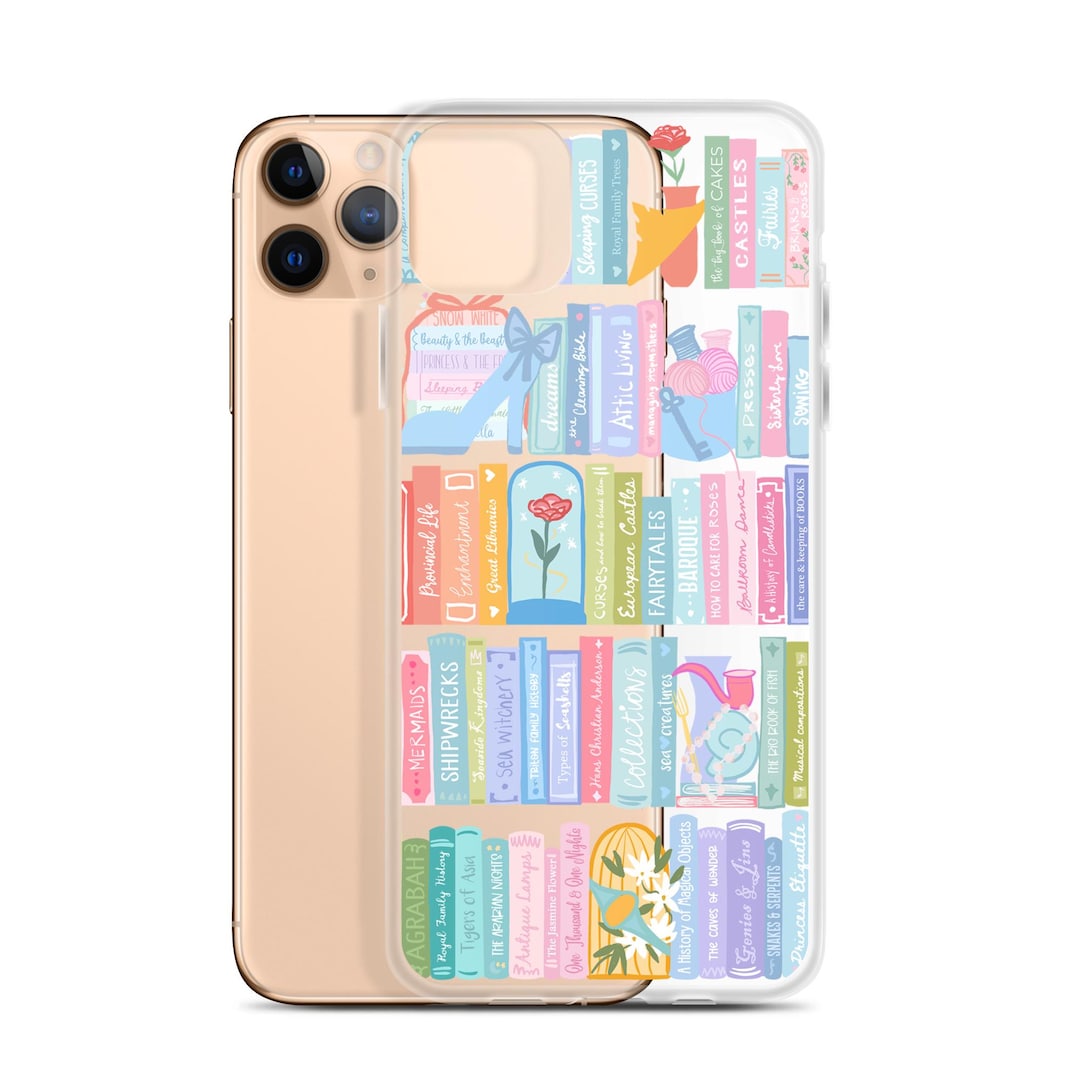 Disney Princess iPhone Case Disney Book Lover Gift - Cinderella, Belle ...