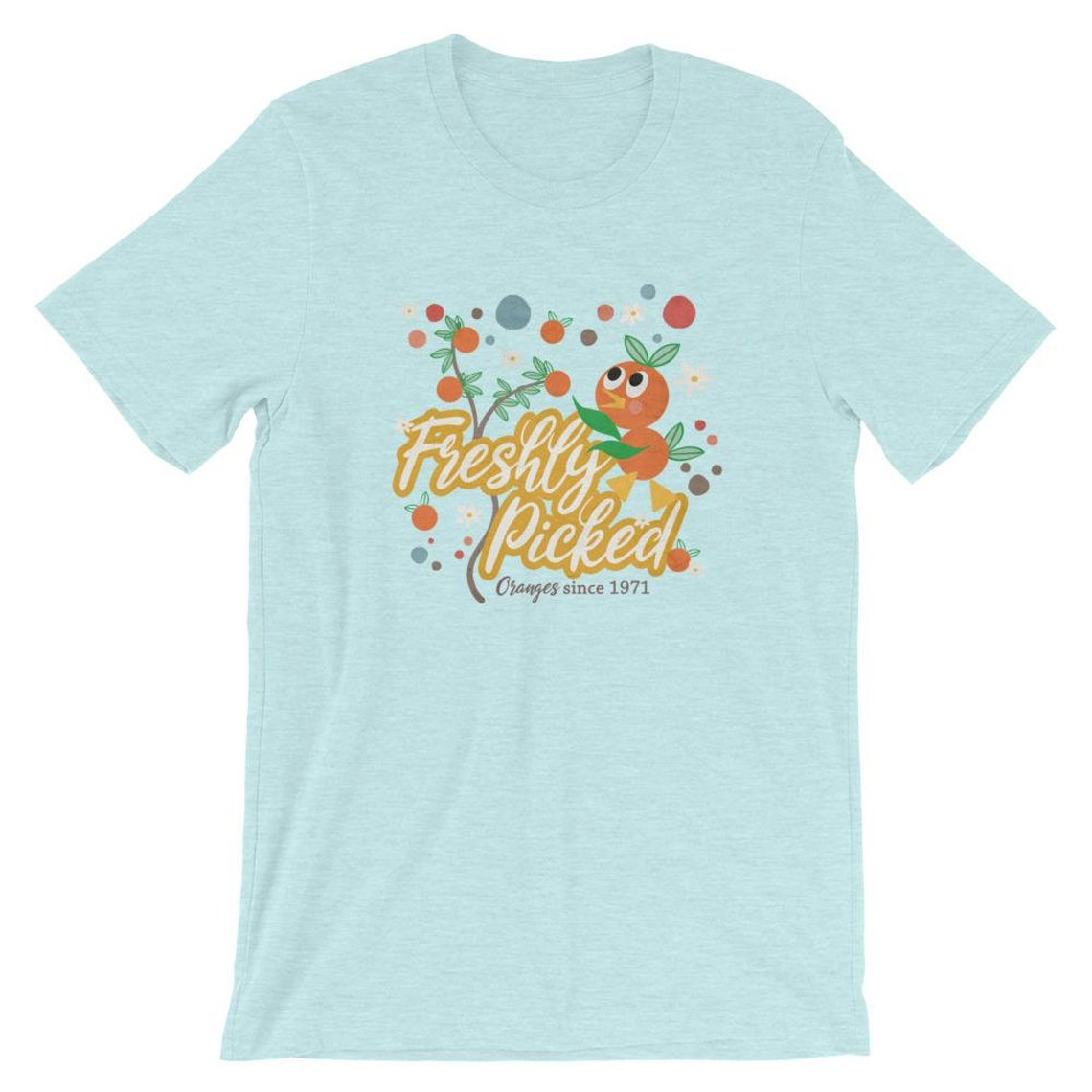 Orange Bird T-shirt Freshly Picked Oranges for Flower and Garden - Etsy
