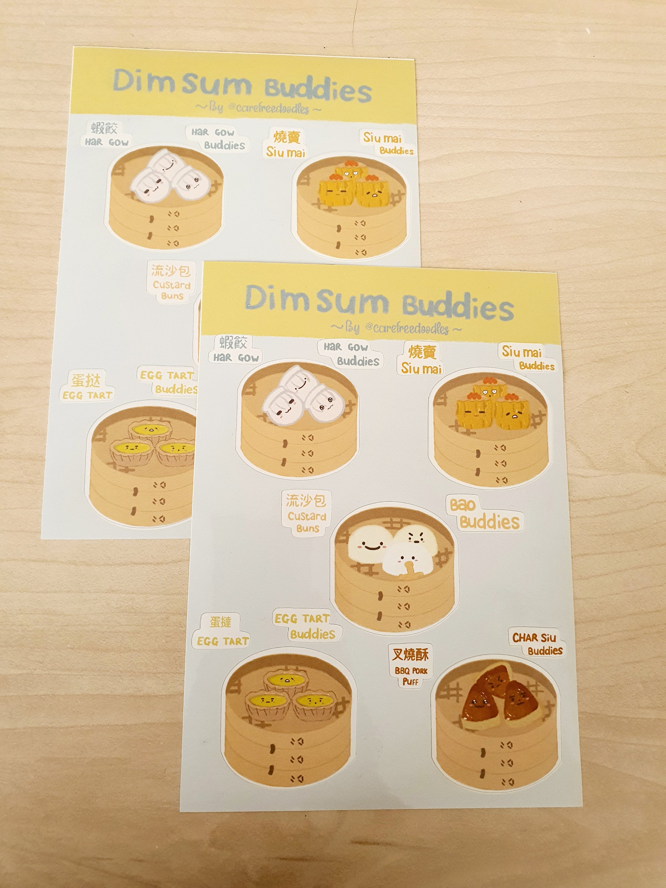 Digital Planner Dim Sum Sticker Sheet Goodnotes 5 by - Etsy