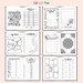 Ultimate Bullet Journal Template Pages. 130 Undated Printable Bujo ...