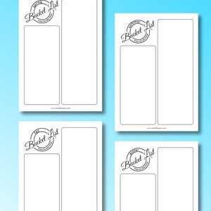 Bullet Journal Pages. Printable Bullet Journal Spreads | Etsy