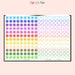 Color Coding Pastel Stickers Bundle Printable Functional Mix Stickers ...