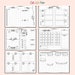 Ultimate Bullet Journal Template Pages. 130 Undated Printable Bujo ...