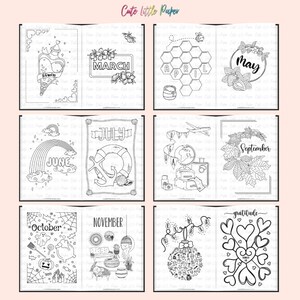 Ultimate Bullet Journal Template Pages. 130 Undated Printable Bujo ...