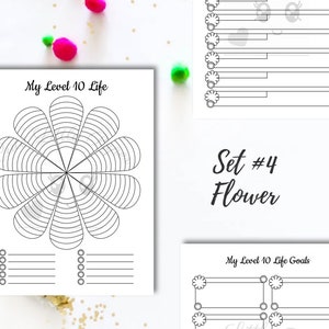 Level 10 Life Printable Bullet Journal Template Set | Etsy