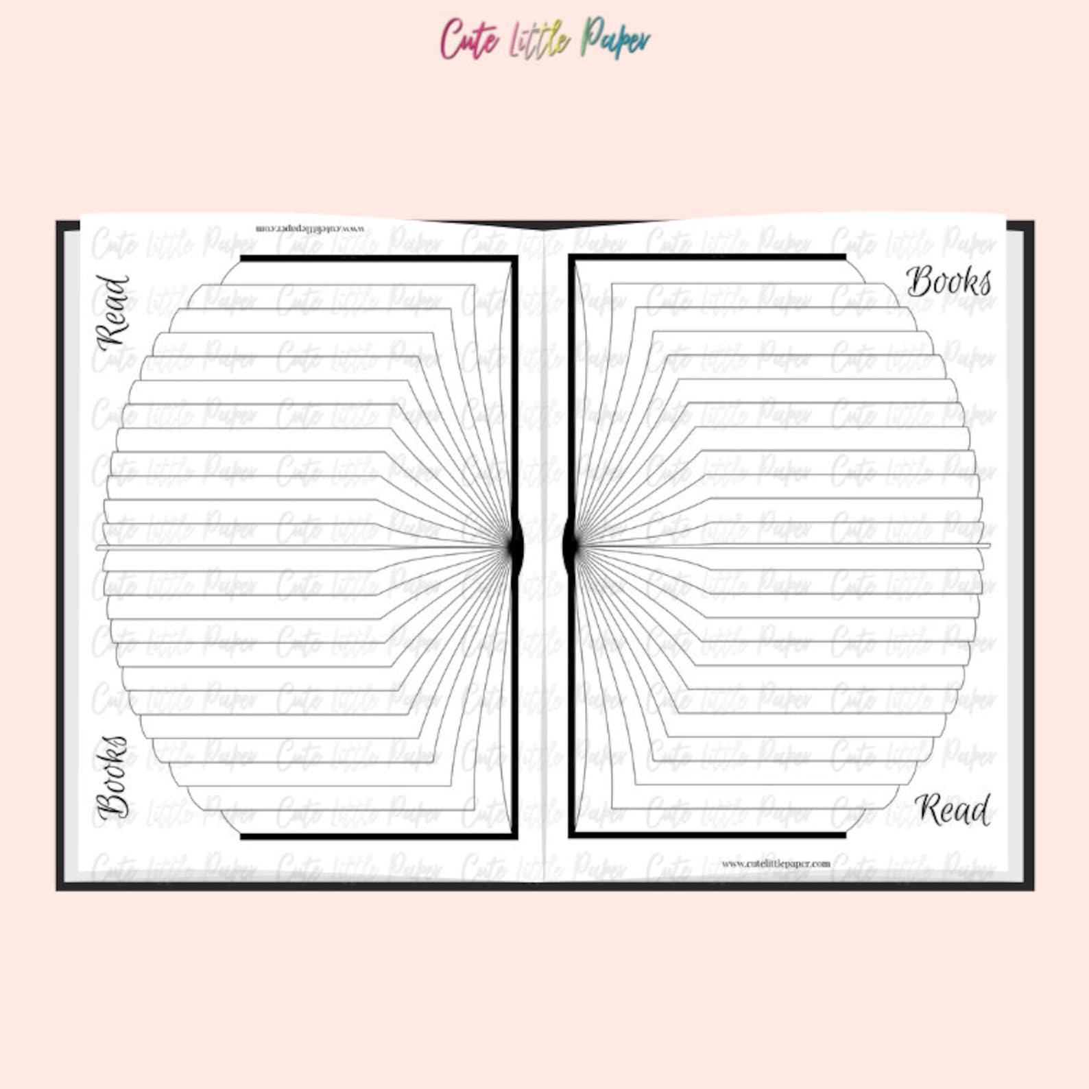 Bullet Journal Book Set - Books to Read, Reading Tracker, Reading Log ...