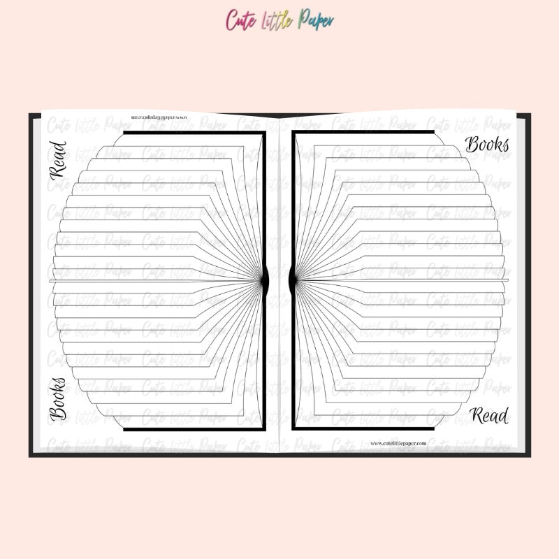 Bullet Journal Book Set - Books to Read, Reading Tracker, Reading Log ...