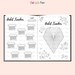 Habit Tracker Template Set - Monthly 31 Day Routine Log - Bullet ...