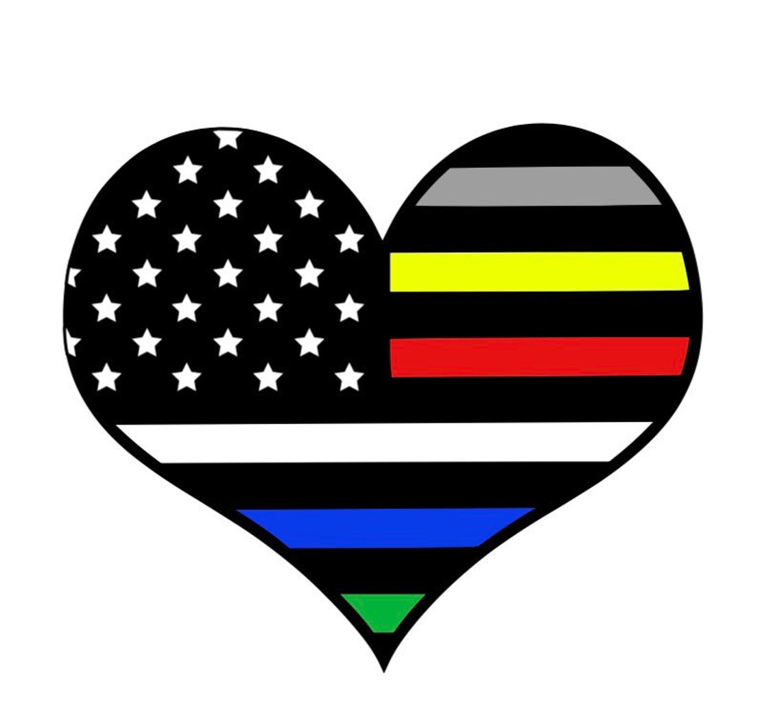 First Responder Decal Car Decal Firefighter Sticker - Etsy